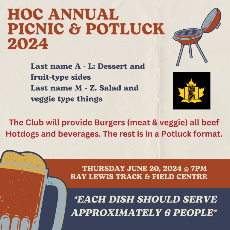 HOC ANNUAL PICNIC & POTLUCK 2024 - Hamilton Olympic Club - Established ...